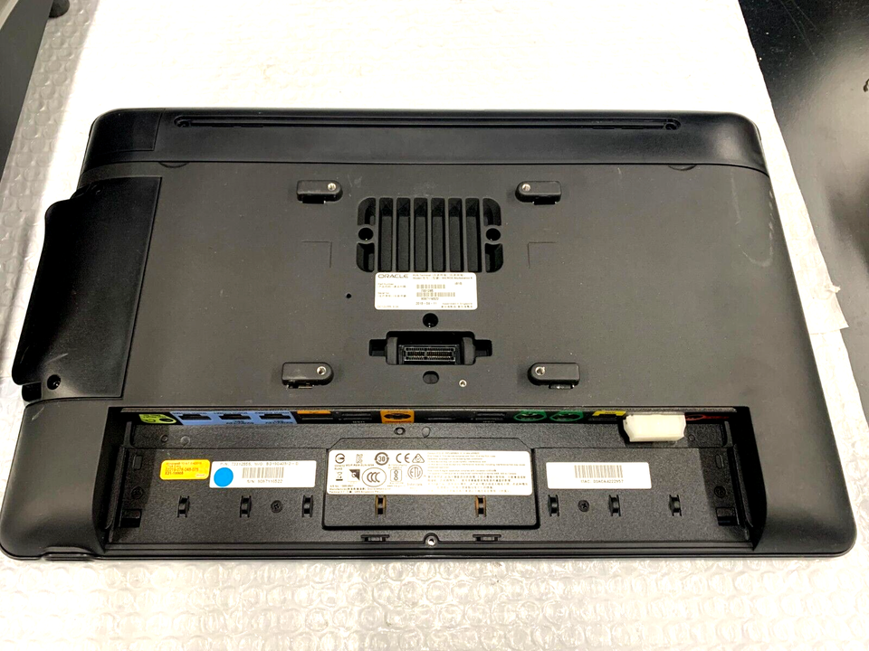 Oracle Micros Workstation 6 POS Terminal 610 4GB/64GB W/ Stand ...