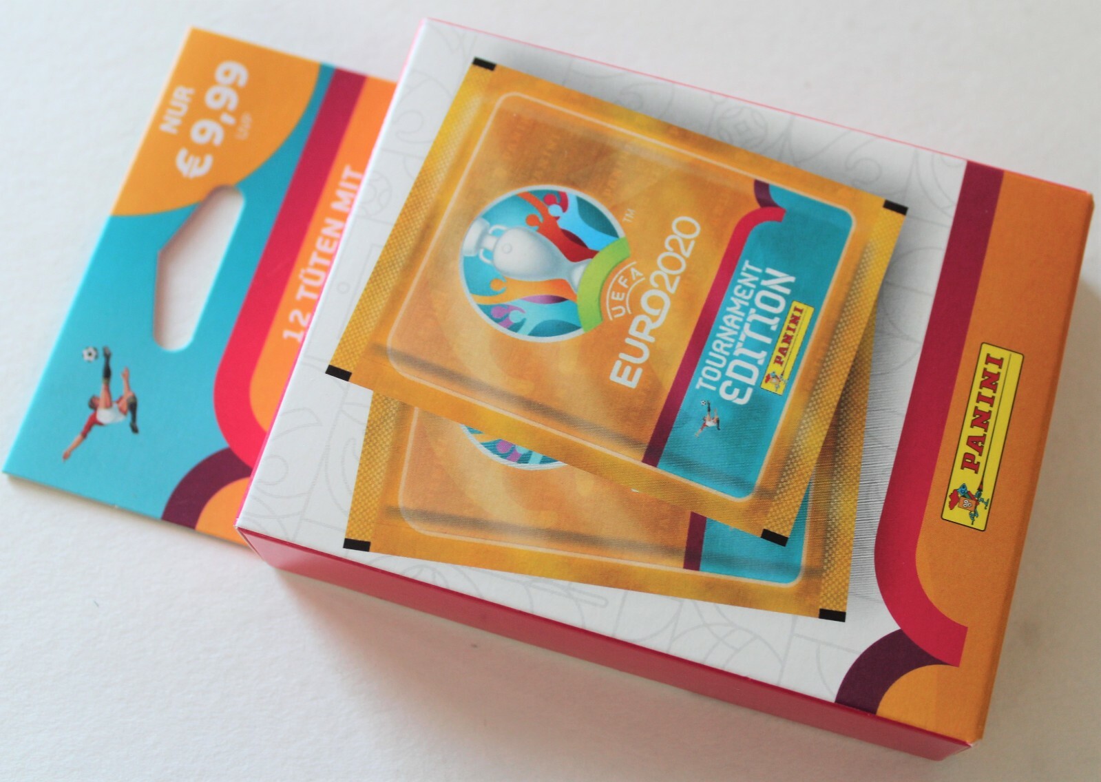 Panini EM UEFA EURO 2020 TOURNAMENT EDITION - ECO BLISTER 12 Tüten ...