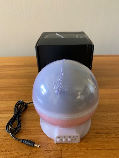 New Kids Tesmanian Colorful Projection Rotating Dream Lamp Night Light ...