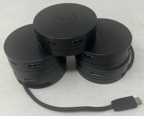 Lot of 10 Dell DA300 USB-C Mobile Adapter HDMI/VGA/DP/Thunder Bolt/USB ...