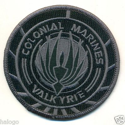 BSG Colonial Marines Valkyrie Patch - BSG59 | eBay