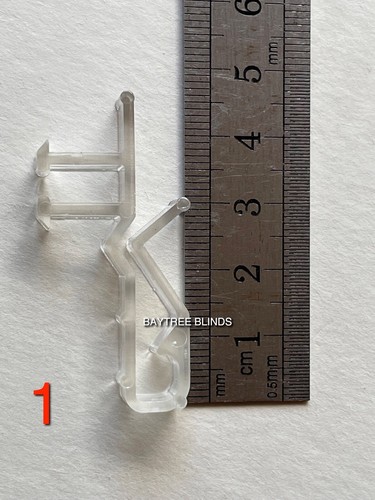 VENETIAN BLIND REPLACEMENT PELMET / VALANCE TOP FINISHING TRIM CLIPS ...