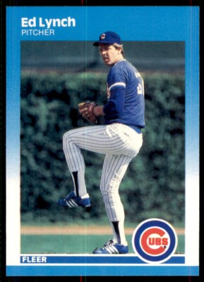 1987 Fleer Ed Lynch d Chicago Cubs #567 | eBay