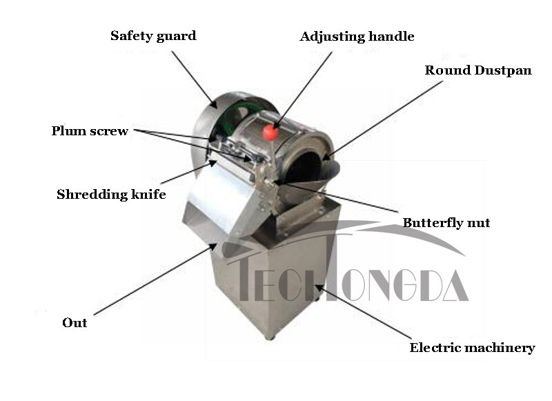 Commercial Electric Vegetable Cutter Slicer Machine for Restaurant ...