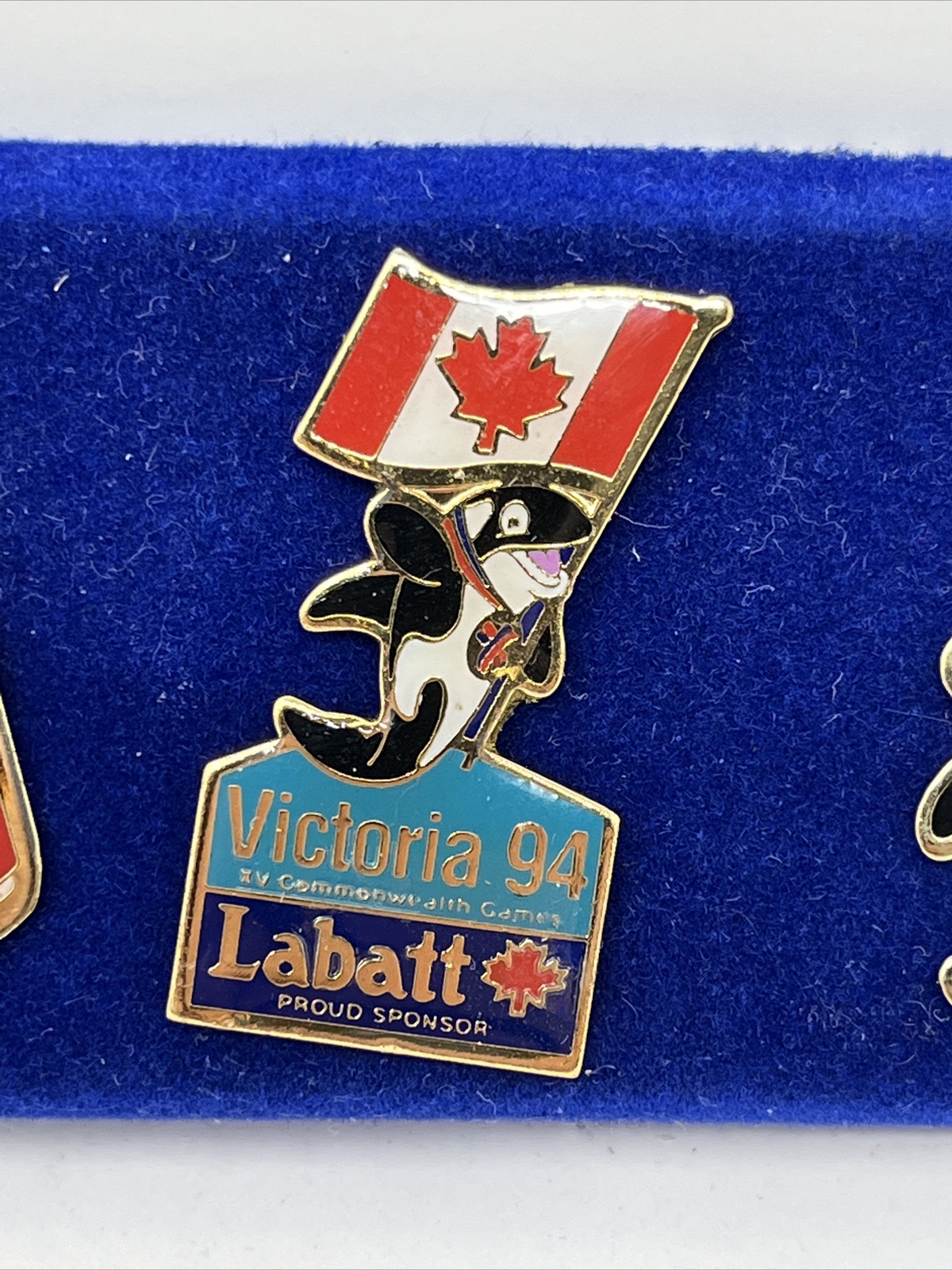 Labatt Sponsor TRADING PINS XV Commonwealth Games ‘94 Victoria BC ...