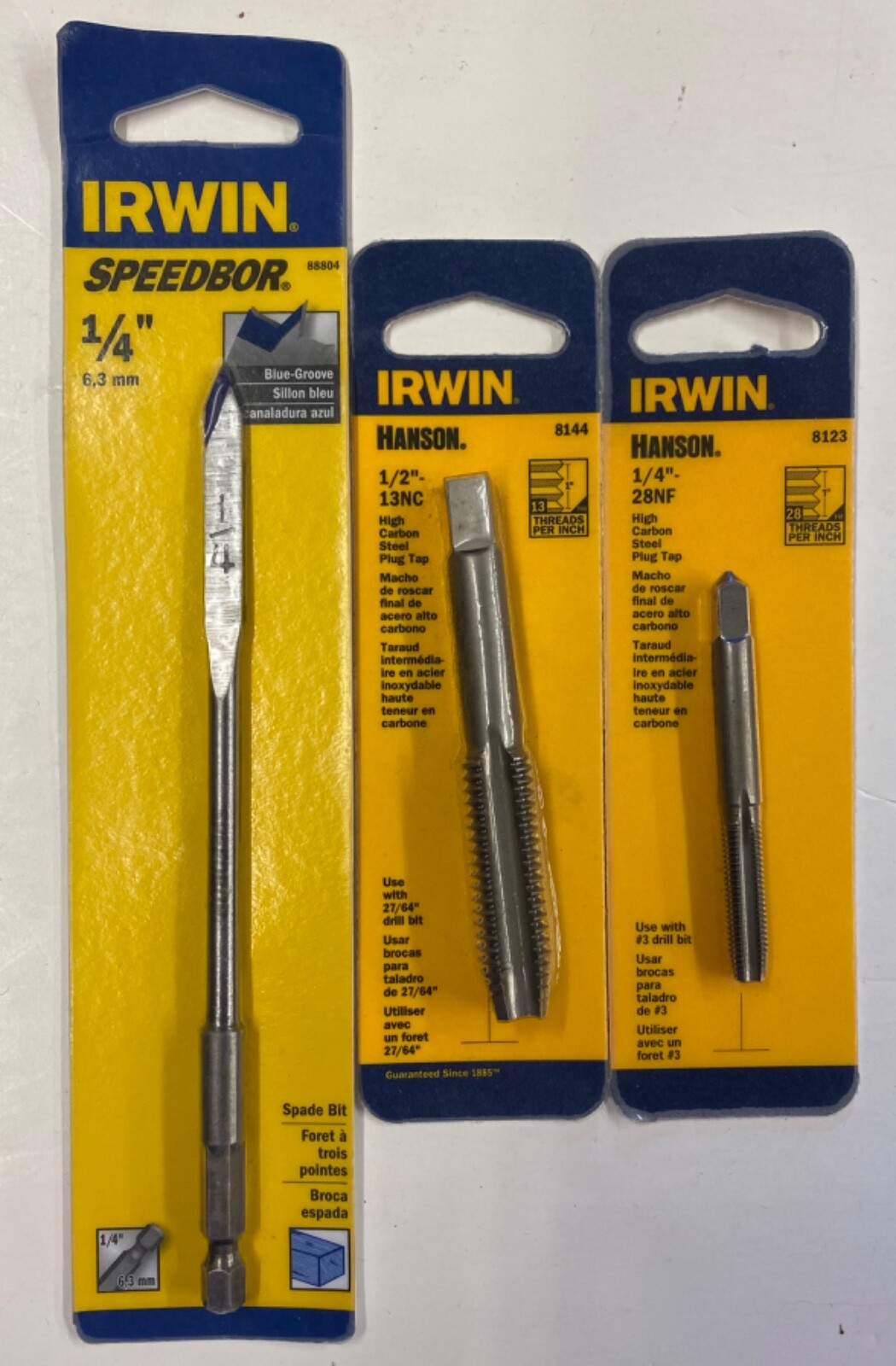 Irwin Drill Bits (88804/8144/8123) | eBay