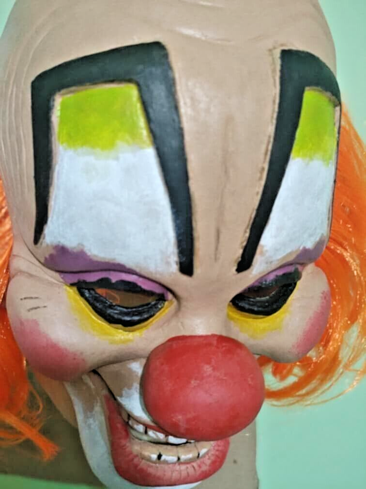 West German Clown Mask Vintage Rudel | eBay