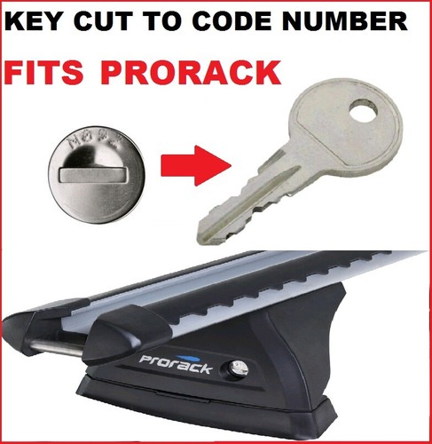 Fits PRORACK WHISPBAR Ski, Bike, Roof Rack or Pod Lock Key to Code ...