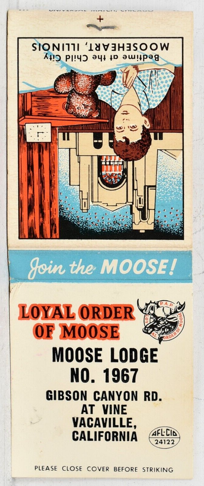 1960s Loyal Order Of Moose Lodge 1967 Gibson Road Vine Vacaville ...