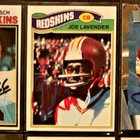 JOE LAVENDER Washington Redskins 1977 Topps SIGNED / AUTOGRAPH Football ...