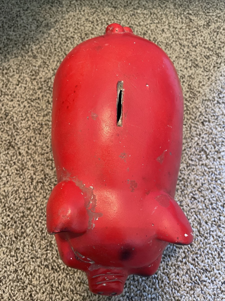 Red Piggy Bank