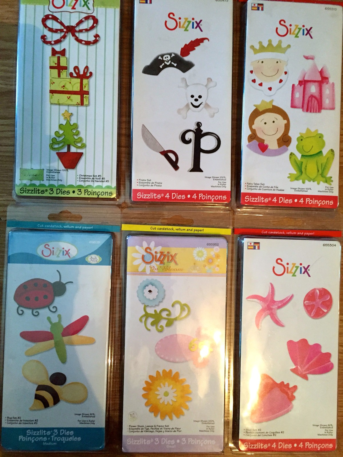 VARIOUS SIZZIX SIZZLITS SETS, SOME RETIRED...ALL NEW | eBay