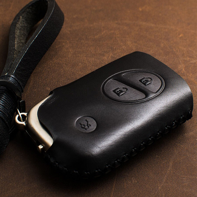For Lexus RX350 ES350 IS250 GX460 LX570 Real Leather Car Key Fob Case ...