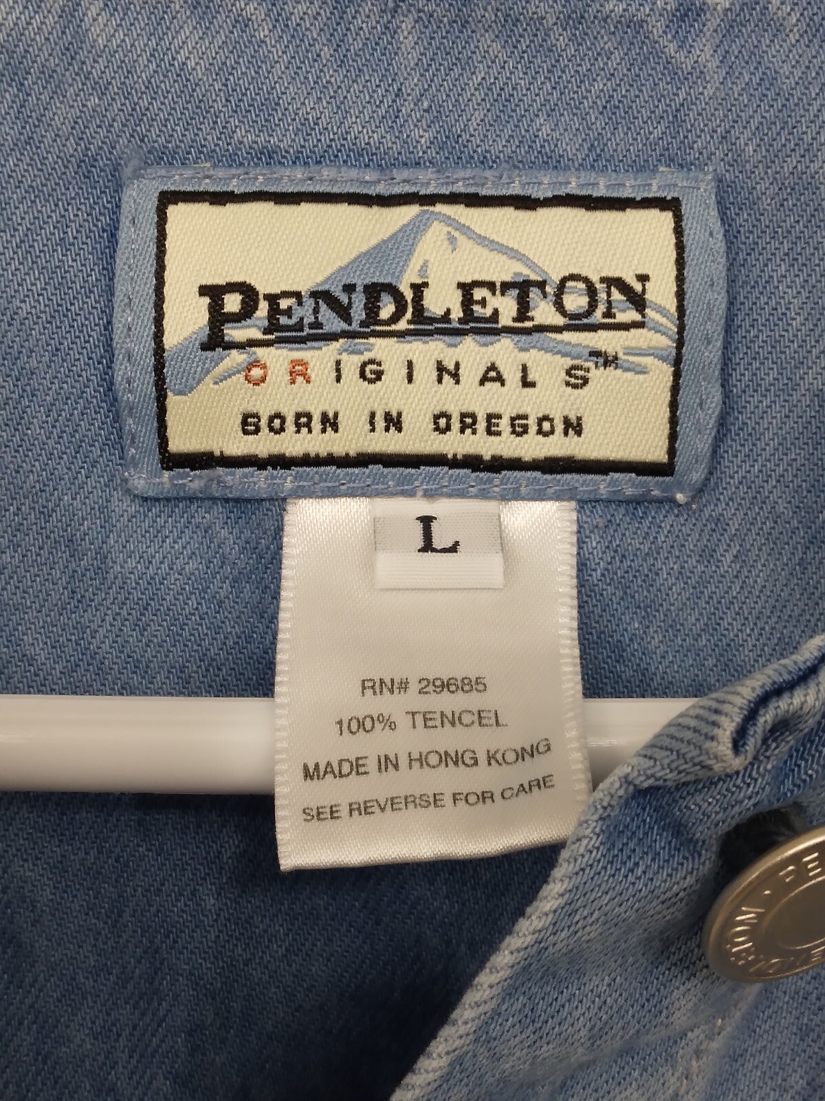 Pendleton Original Ladies 100% Tencel Button Up Shirt… - Gem