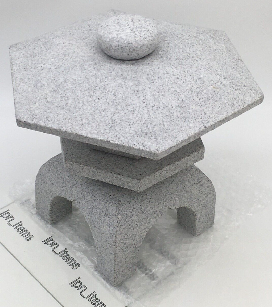 Stone Lantern Yukimi Tourou Miniature Granite Japanese Garden Ornament ...