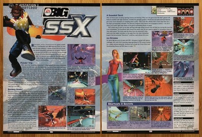 2000 SSX Playstation 2 PS2 REVIEW Print Ad/Poster Snowboard Video Game ...