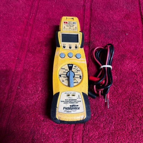 Fieldpiece HS33 Manual Ranging Digital Multimeter With Leads No Case | eBay