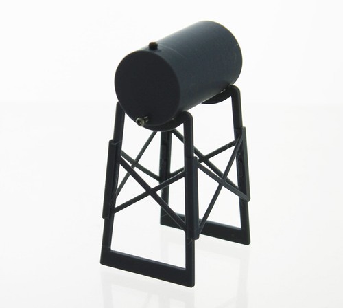 1:50 Gray Fuel Tank on Legs 500 Gallon Size 3D To Scale Diorama ...