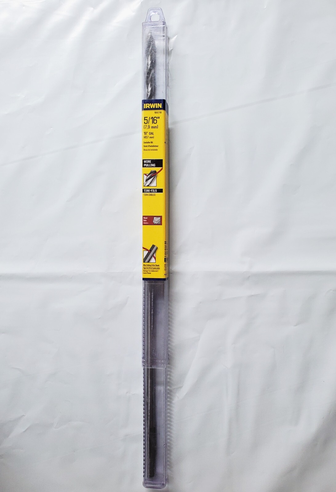 5/16" x 18" Installer / Bell Hanger Drill Bit, Irwin 1890708, Lot of 1 ...