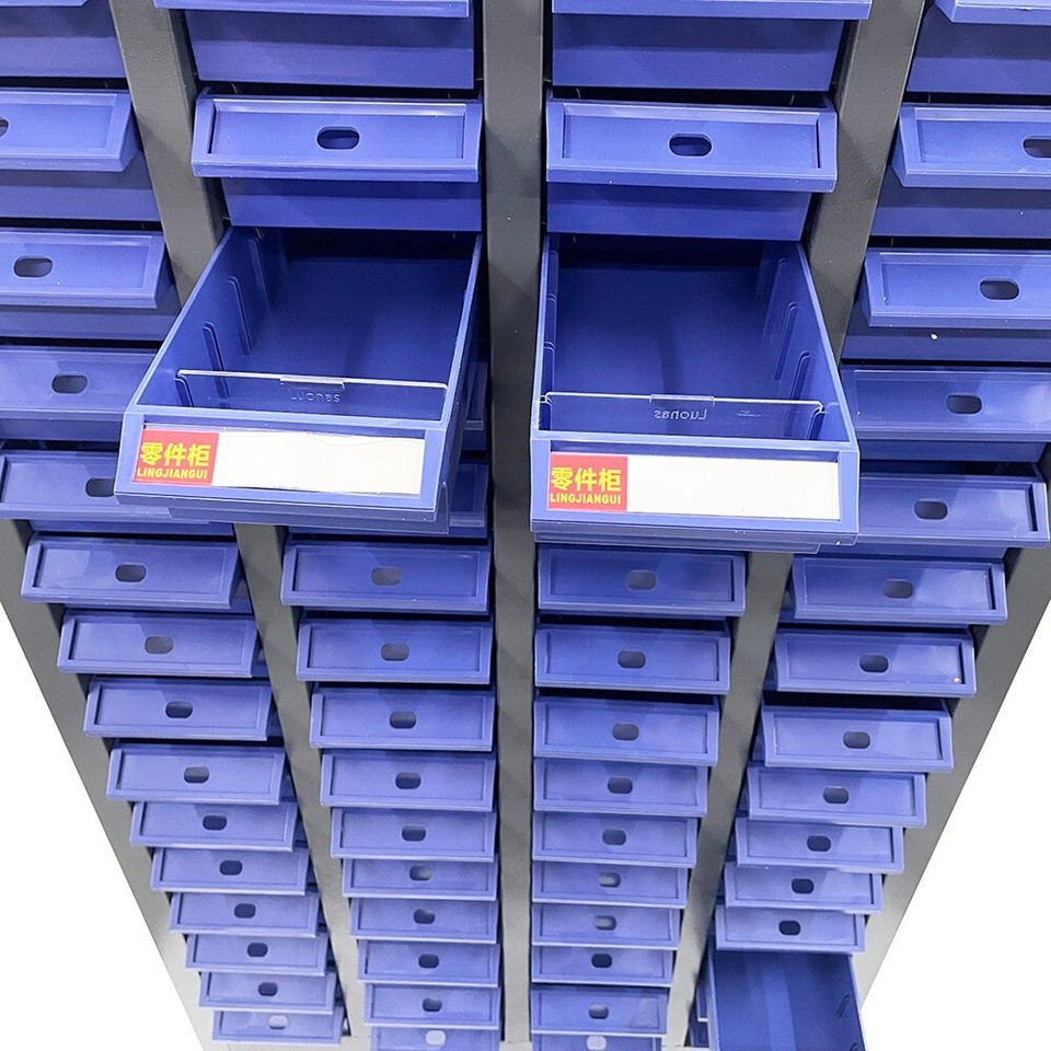 Part Cabinet with 60 Drawer Bolt And Nut Tool Storage Box Organization ...