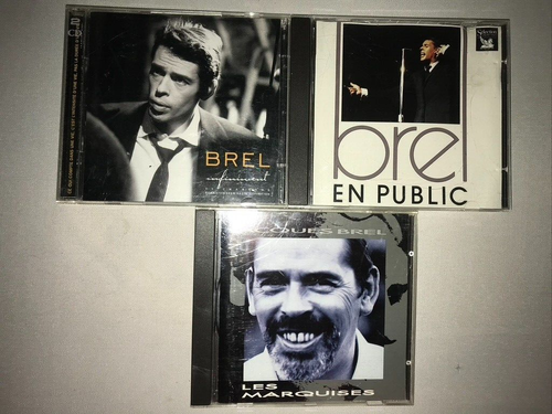 VDS 3 CD JACQUES BREL "Infiniment-Best of Brel" + "les MARQUISES" + EN ...