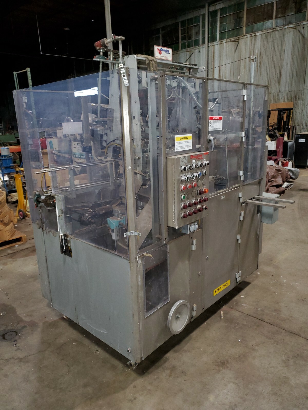 Douglas Packaging Machine SSTF/L Tray Former Erector 11 1/2"x2"x16 1/2 ...