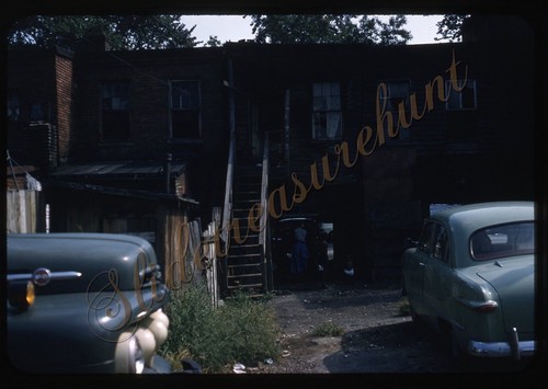 Washington DC Slums Cars 35mm Slide 1950s Red Border Kodachrome | eBay