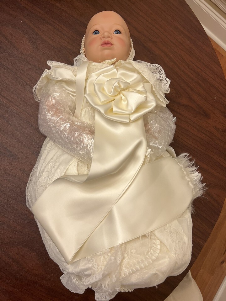 Prince George Christening Royal Baby Doll Danbury Mint Collectible 20 ...