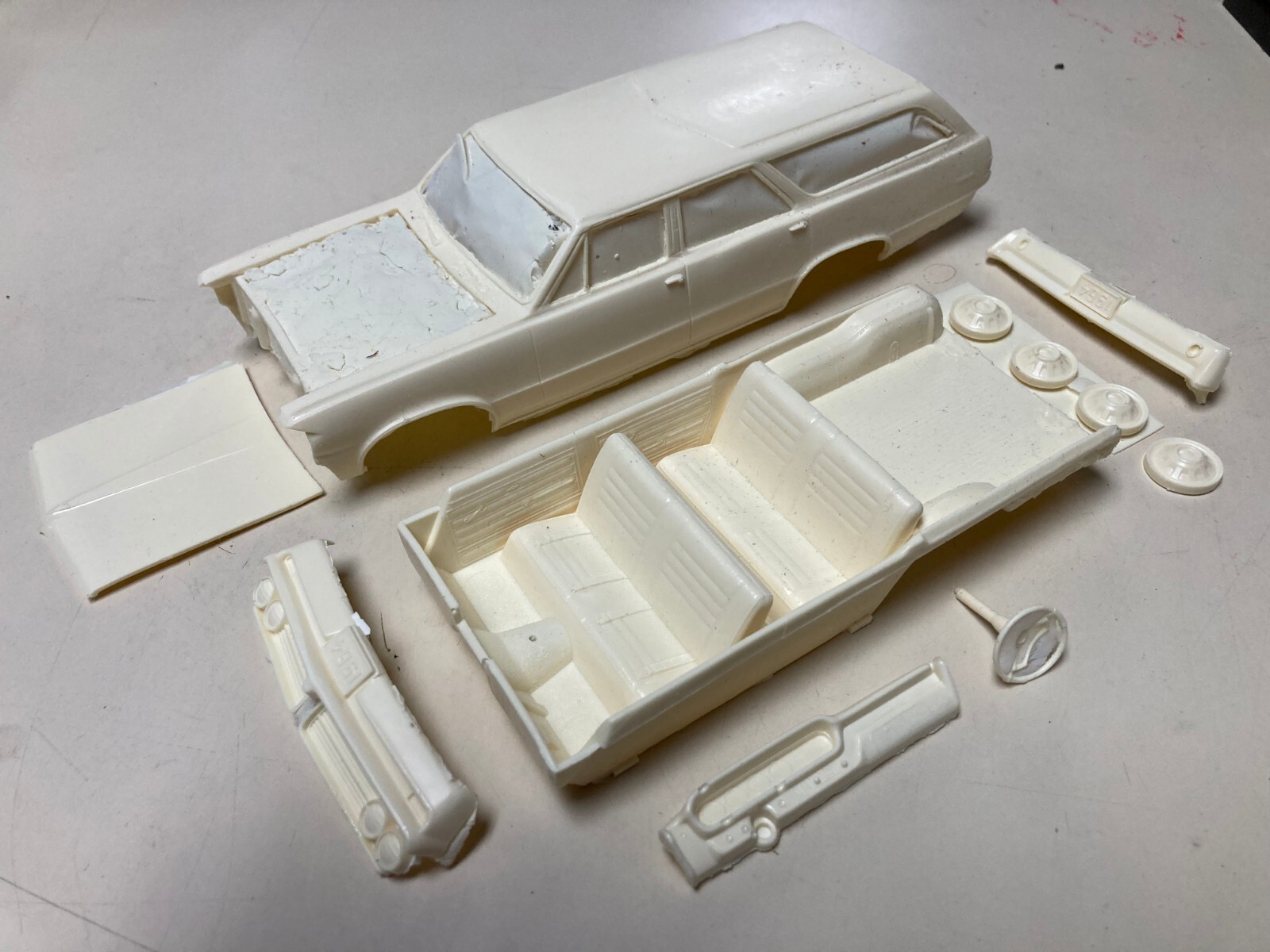 Vics Resins 64 Pontiac Lemans Wagon 1/25 resin body | eBay