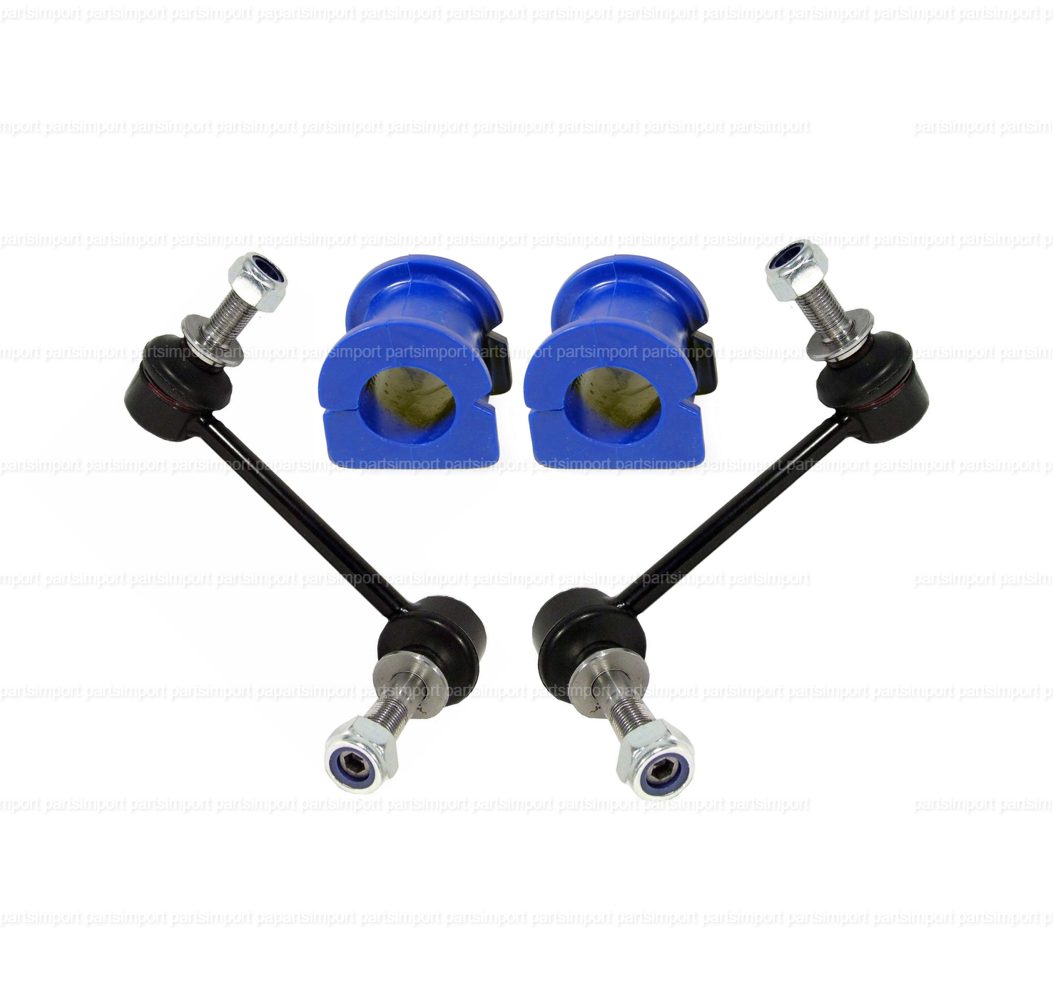Set of 2 Front Sway Bar Links L+R w/ Sway Bar Bushings Kit for Toyota ...