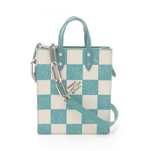 Louis Vuitton Sac Plat XS Damier Checkerboard Handbag | eBay