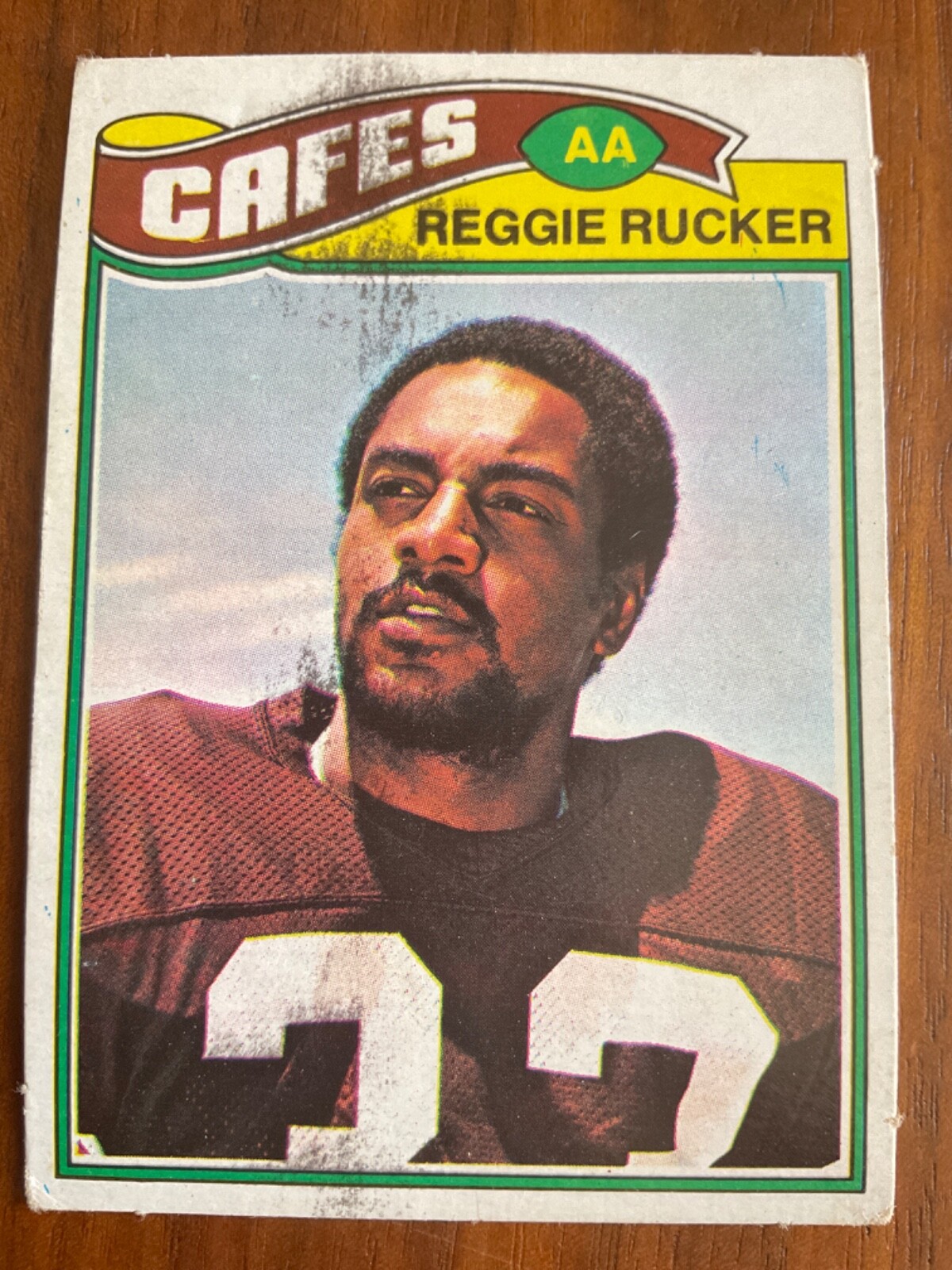 1977 Topps Mexican #138 Reggie Rucker of Cleveland Browns / Cafes | eBay