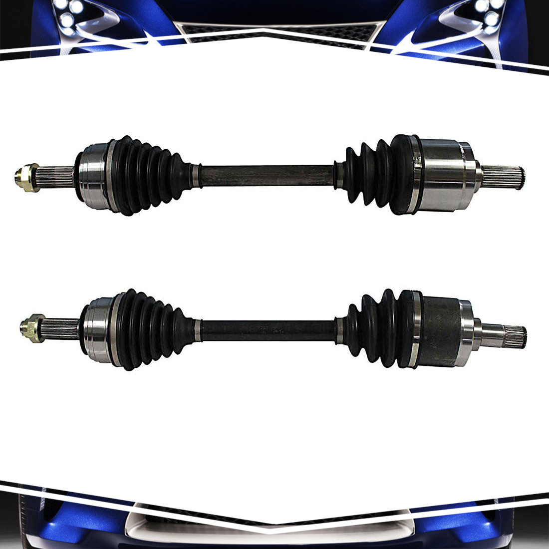 Front Driver Passenger CV Axle CV Joint Shaft For Acura Integra 1.6L ...