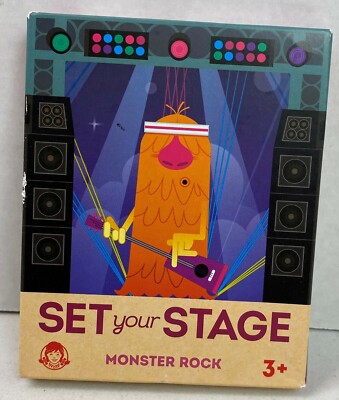 Set Your Stage Wendy's 2018 Toy Monster Rock Ages 3+ NEW #21F | eBay