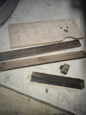 1930 31 Model A Ford Victoria Misc Wood Pieces Rear Window Area | eBay