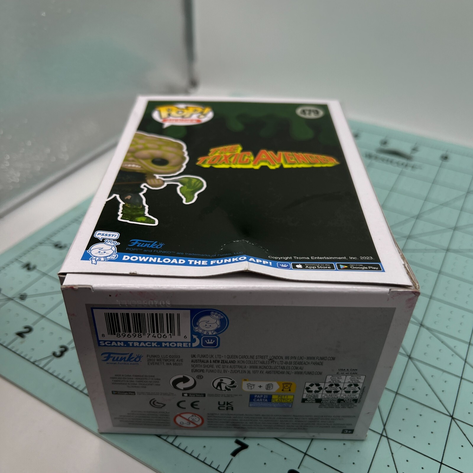 Funko Pop! Vinyl: Toxic Avenger - Toxic Avenger (Glow) - Target New ...