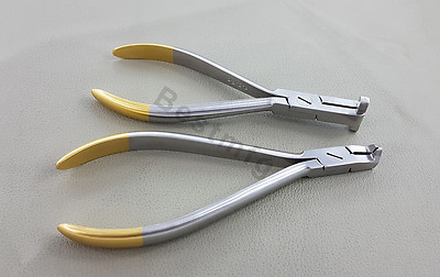 Distal End Cutter Long Handle & Detailing Step Plier 1 mm Orthodontic ...