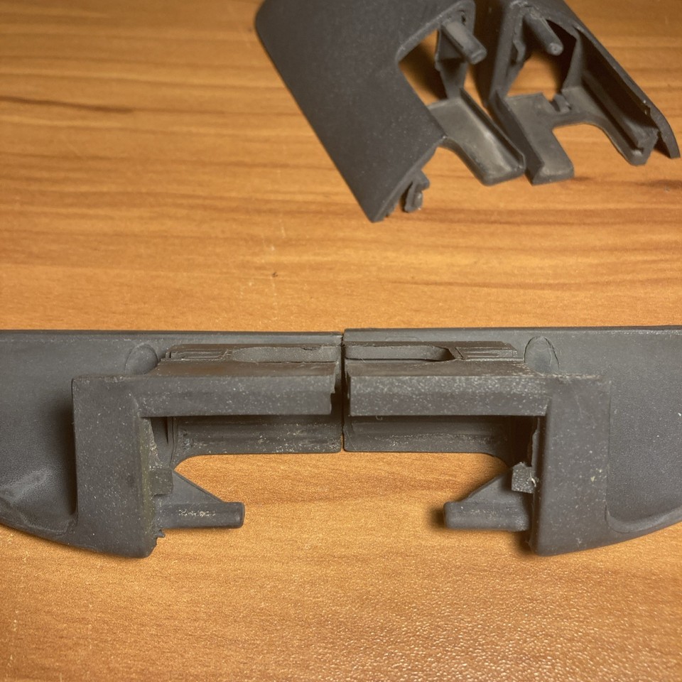 91-96 Jeep Cherokee XJ Roof Rack End Caps Ends Cap Caps OEM Set Of 4 ...