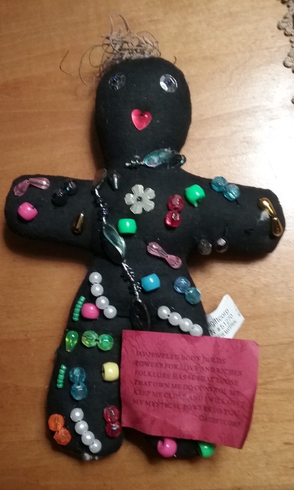 Vintage Handmade Mystical Powers Folk Art Doll Good Voodoo 8" | eBay