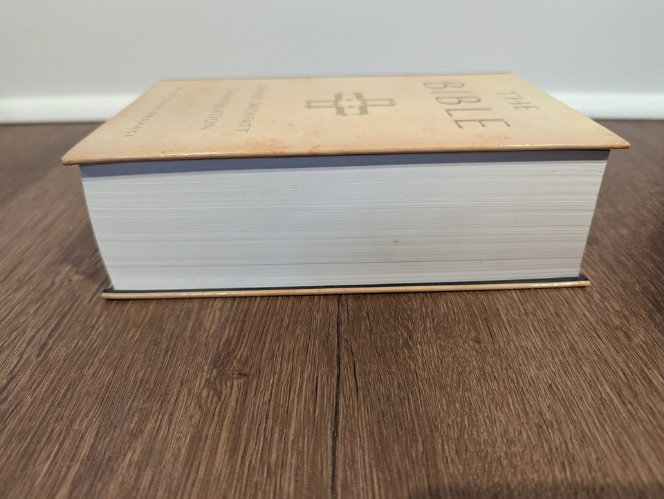 The Bible James Moffatt Translation with Concordance, Hardcover 1994 ...