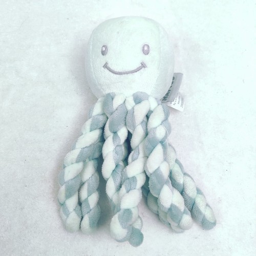Nattou Lapidou Octopus Plush Stuffed Animal Baby Toy Blue 8" | eBay