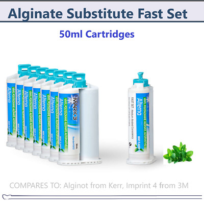 Alginate Substitute Alternative Up to 8 x 50mL Cartridges, Fast Set ...