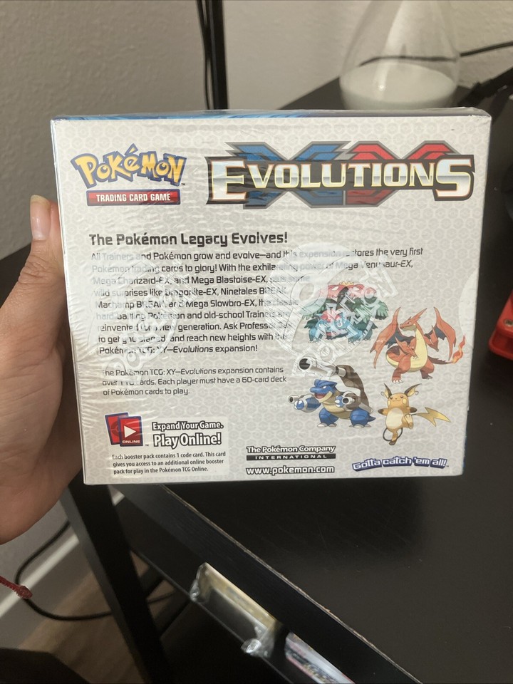 Pokemon TCG: XY Evolutions Booster Box NEW Factory Sealed 36 Packs W ...