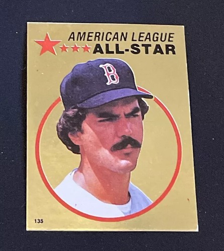 1982 Topps Stickers BOSTON RED SOX Team Set With Foil FREE SHIPPING | eBay