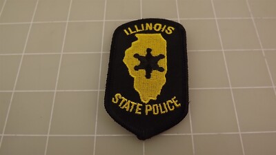 BRAND NEW ILLINOIS STATE POLICE Iron On Patch 3" x 1.75" | eBay