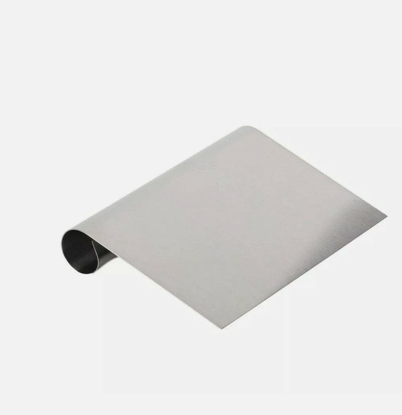 Stainless Steel Bench Scraper / Chopper With Ruler Must Have In Your ...