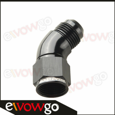 AN-10 10AN To AN10 10AN 45 Degree Female To Male Full Flow Adapter ...