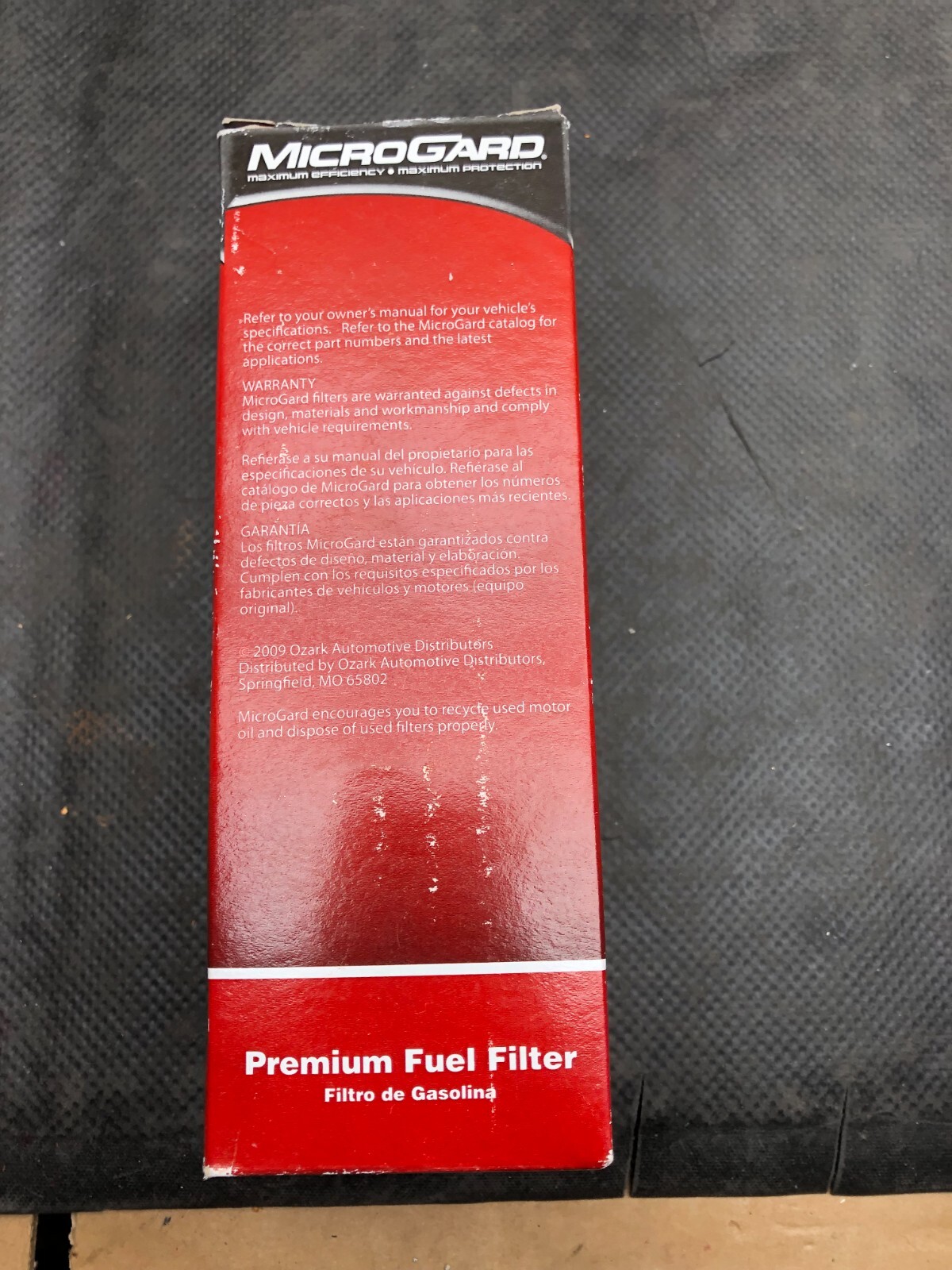 MicroGard Fuel Filter In-Line 33243 G10166 PFG1011 | eBay
