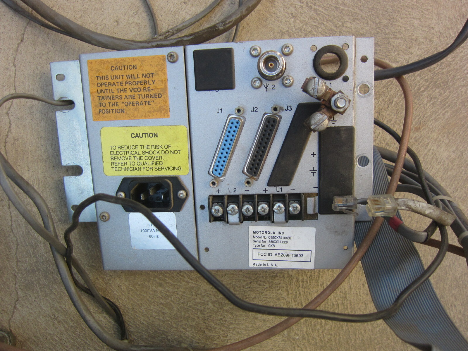 Motorola MSF5000 Repeater Station & Remote Control for sale online | eBay