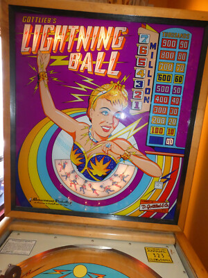 Gottlieb Lightning Ball Pinball Machine | eBay